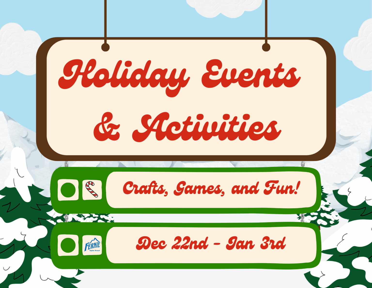 Holiday Events and Activities 2025 – Fernie Alpine Resort